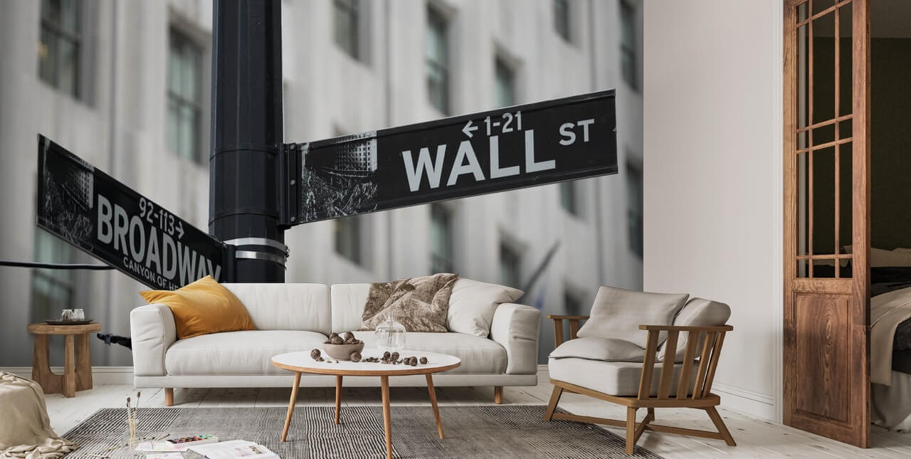 Wall Street Wall Mural | Wallsauce US