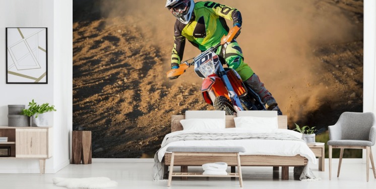 Motocross Wallpaper & Wall Murals | Wallsauce US