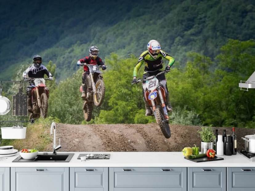 Motorbike Wallpaper & Motorcycle Murals | Wallsauce UK