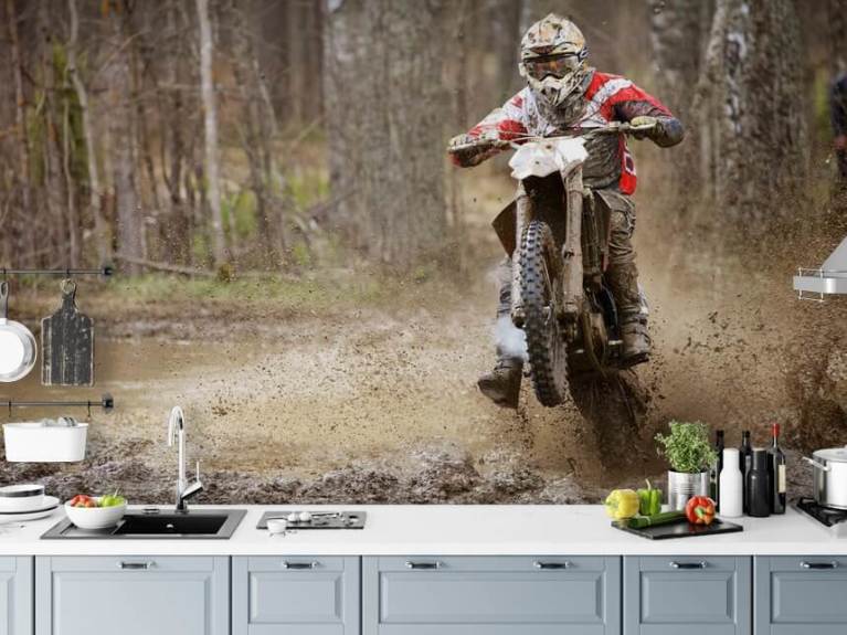 Motocross Wallpaper & Wall Murals | Wallsauce US