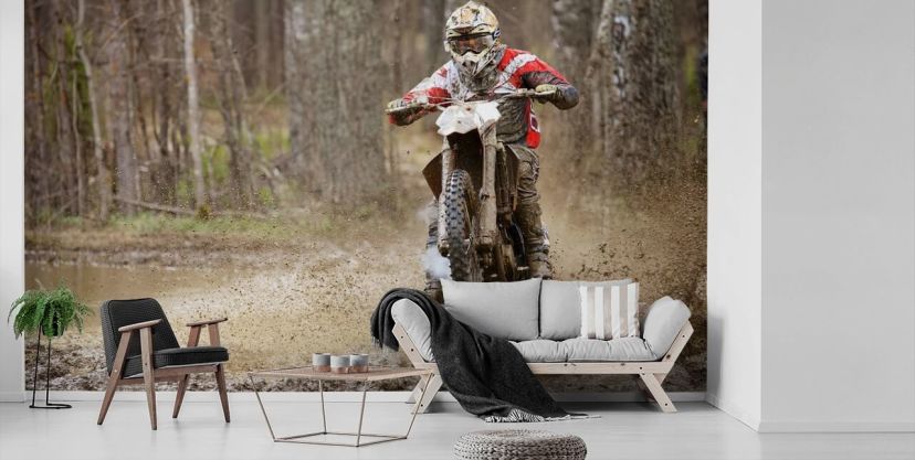 Motorbike Wallpaper & Motorcycle Murals | Wallsauce UK