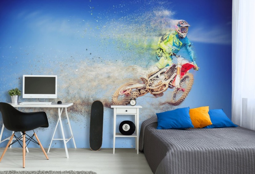 Motocross Wallpaper & Wall Murals | Wallsauce US