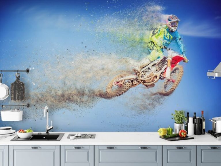 Motocross Wallpaper & Wall Murals | Wallsauce UK