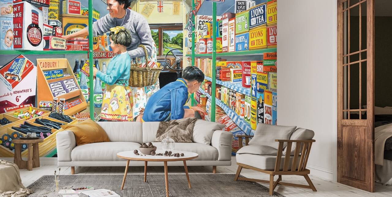 In the Mobile Shop Wallpaper | Wallsauce US