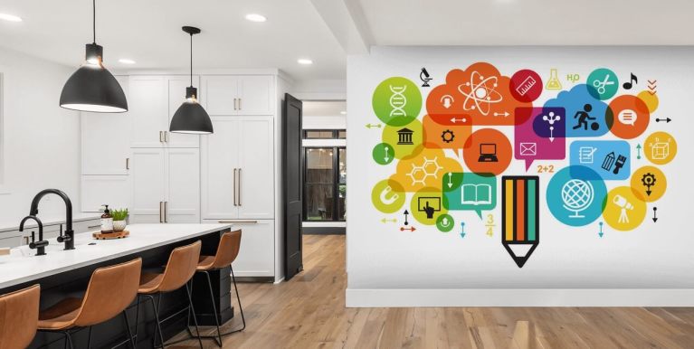 Primary School Wall Murals & Wallpaper | Wallsauce US