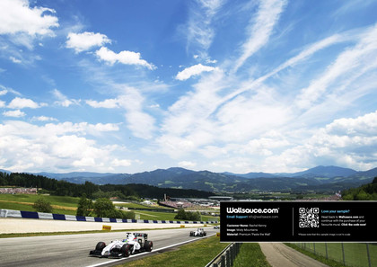 Felipe Massa Austria Grand Prix 2014 Wall Mural | Wallsauce US