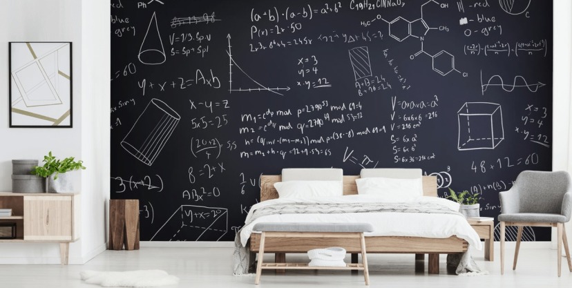 Maths Wall Murals and Maths Wallpaper | Wallsauce UK