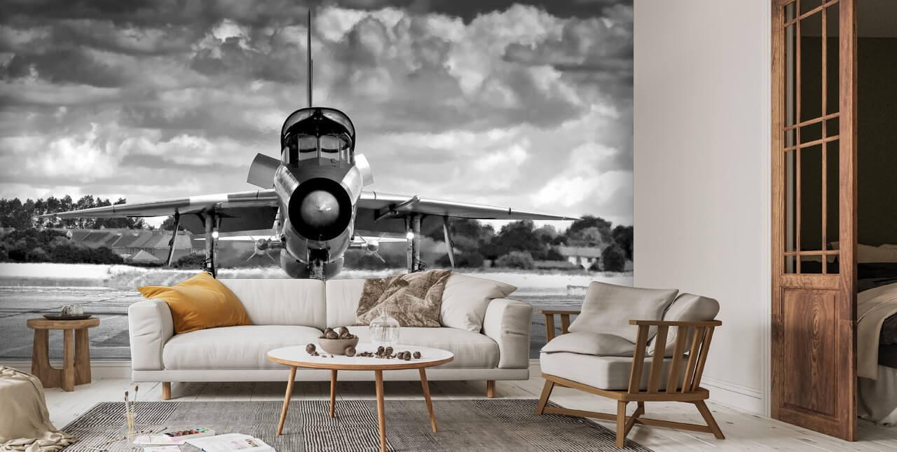 English Electric Lightning T5 Wallpaper Mural | Wallsauce UK