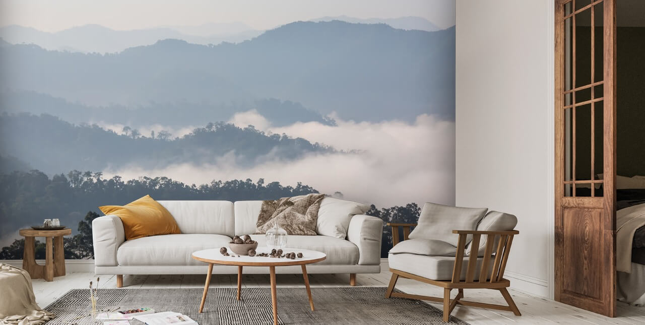 The Sea of Mist Wallpaper | Wallsauce UK