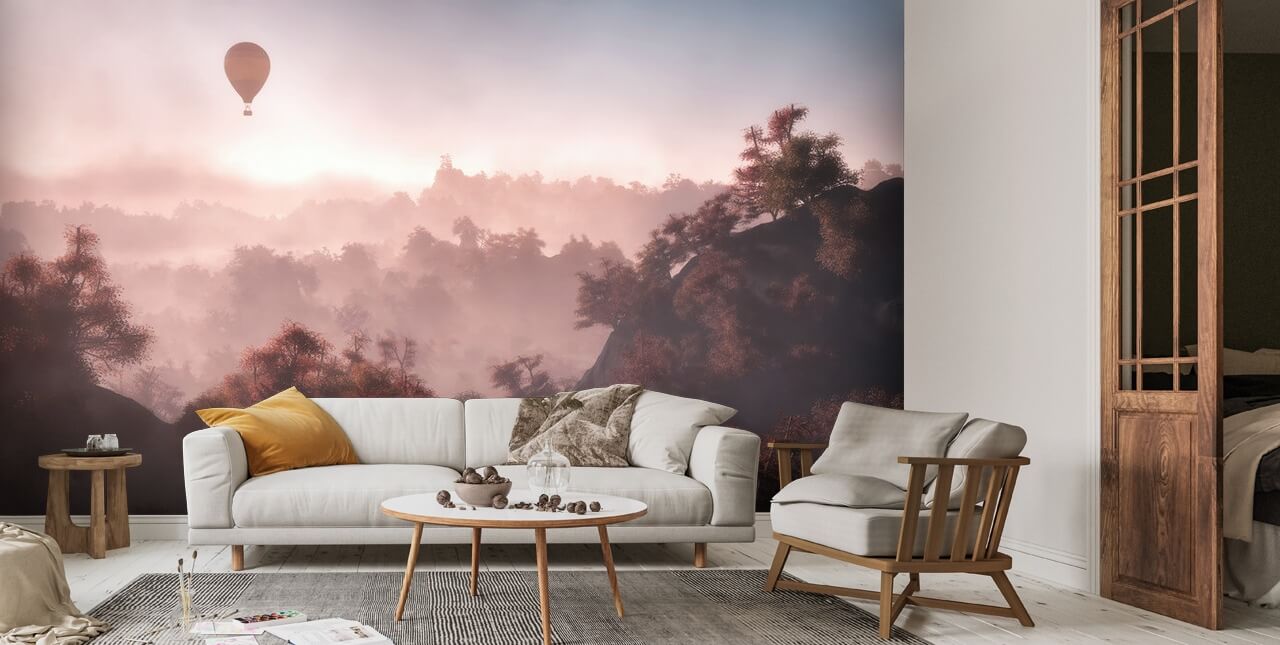 Tree Top View Wall Mural | Wallsauce CA