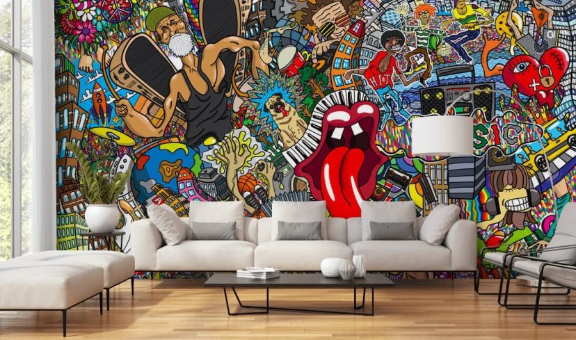 Fun Wallpaper and Quirky Wall Murals | Wallsauce EU