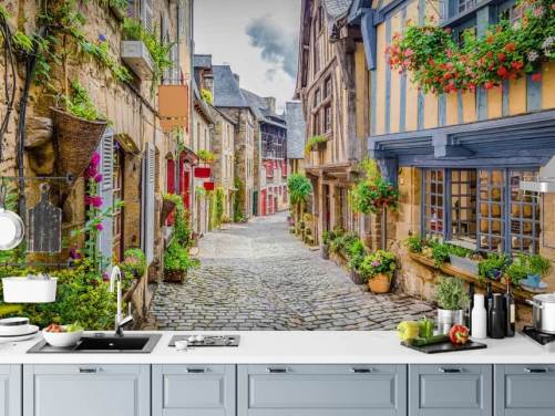 Facade Wallpaper & Wall Murals | Wallsauce CA