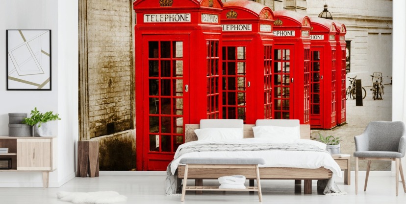 London Wallpaper & Wall Murals | Wallsauce US