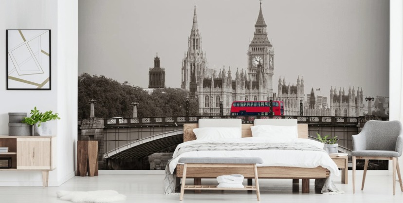 London Wallpaper & Wall Murals | Wallsauce UK