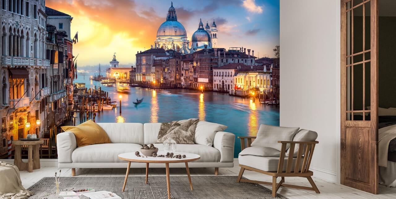 Venice Sunset Wallpaper | Wallsauce UK