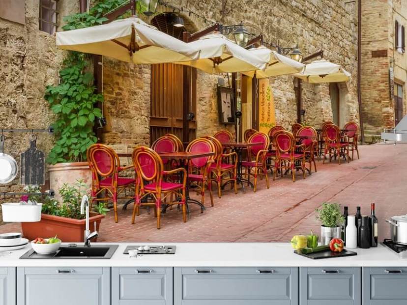 Facade Wallpaper & Wall Murals | Wallsauce US