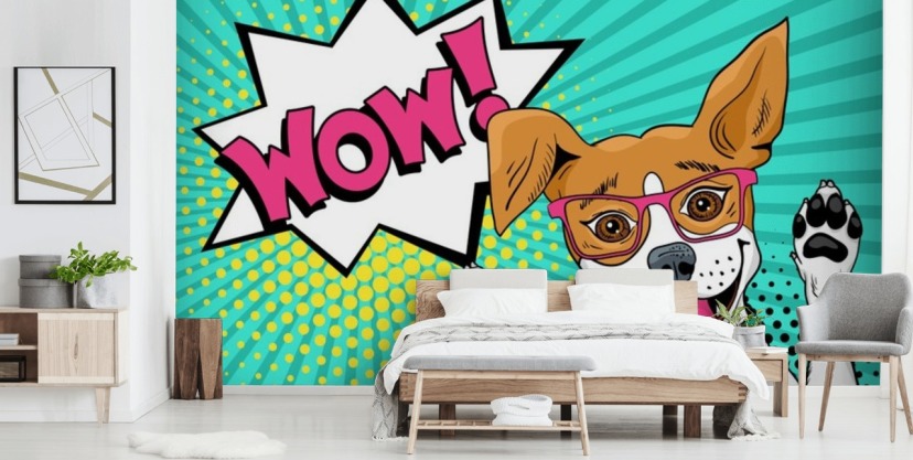 Pop Art Wallpaper & Wall Murals | Wallsauce EU