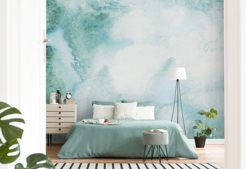 Watercolour Wallpaper | Wallsauce UK