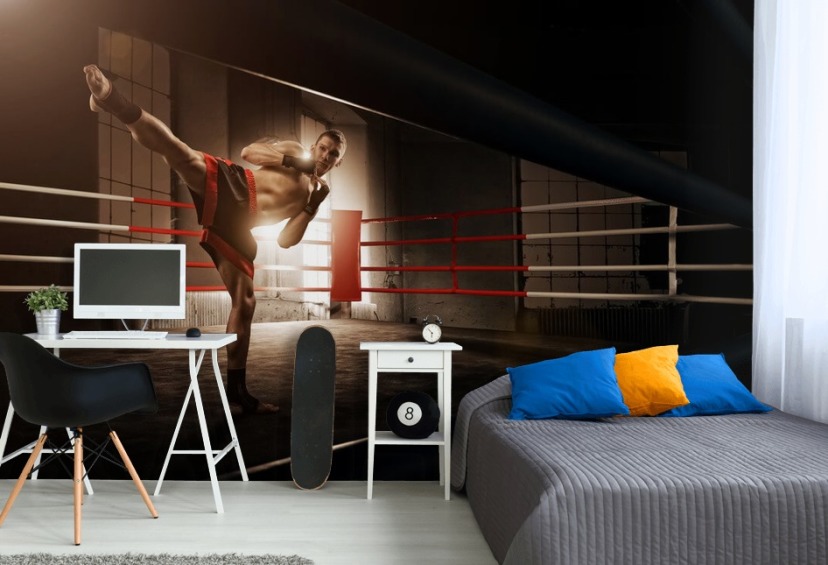 MMA Wallpaper & Martial Arts Murals | Wallsauce US