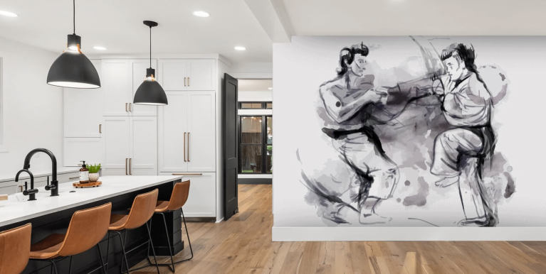 MMA Wallpaper & Martial Arts Murals | Wallsauce UK