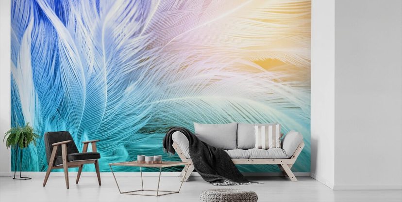 Animal Print Wallpaper & Feather Wallpaper | Wallsauce UK