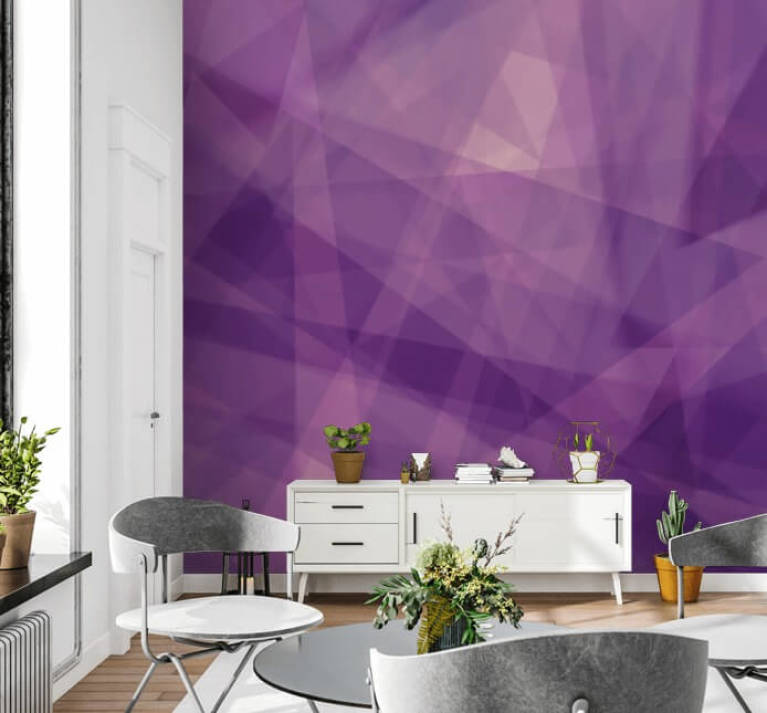 Geometric Wallpaper & Wall Murals | Wallsauce UK