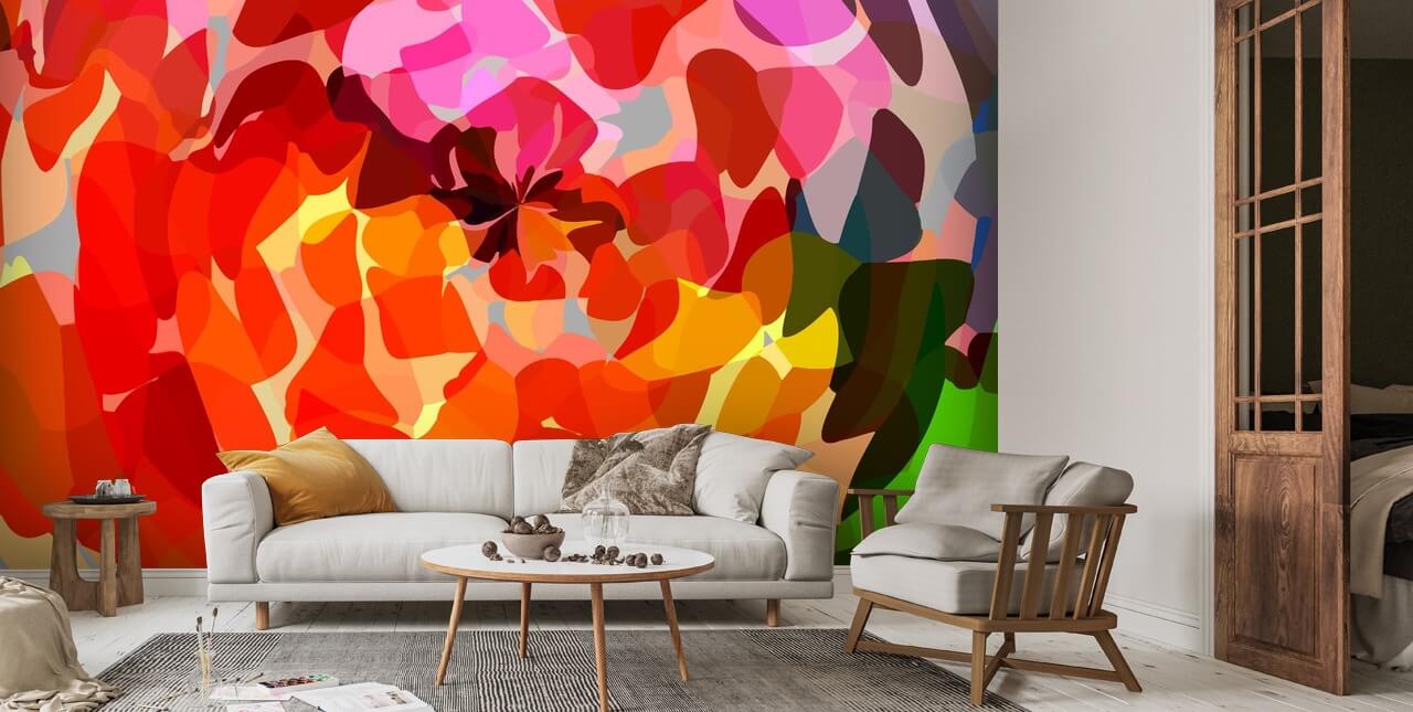 Bloom Wall Mural | Wallsauce US
