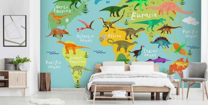 Dinosaur Wallpaper & Wall Murals | Wallsauce UK