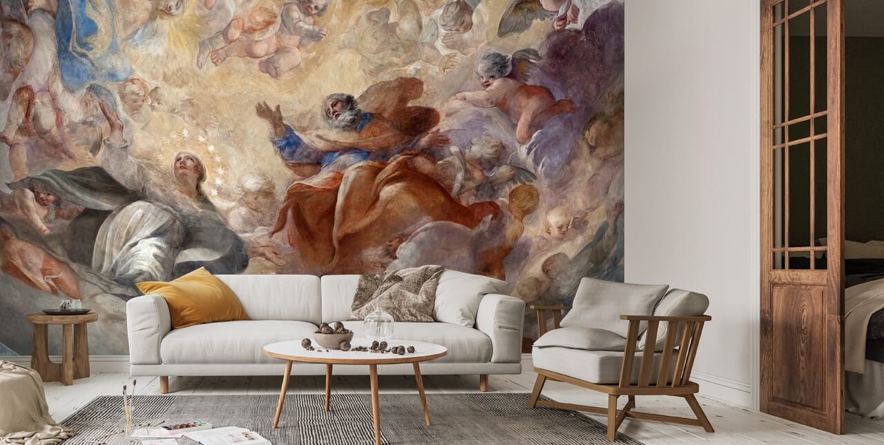 Papier peint Ancient Fresco | Wallsauce FR