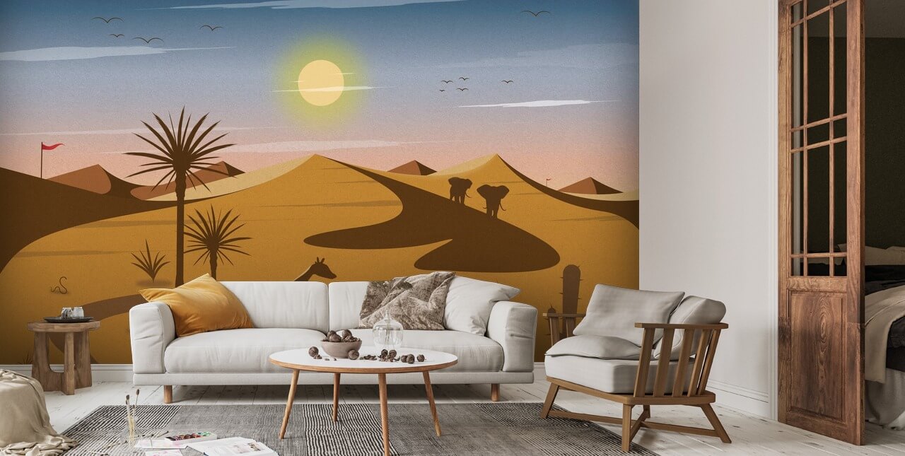 Oasis Wall Mural | Wallsauce CA
