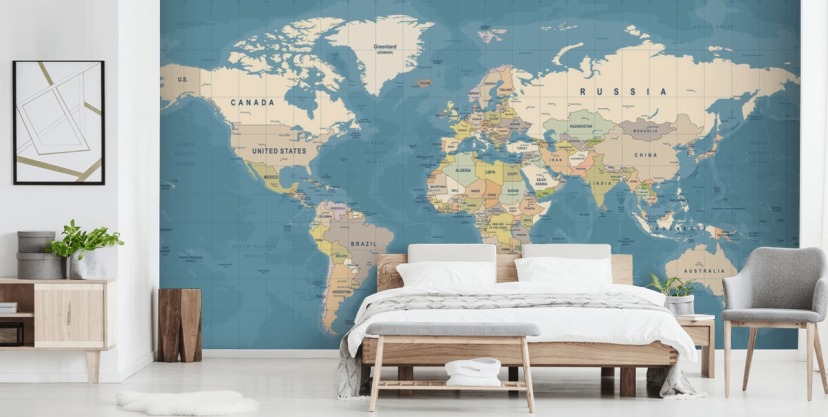 World Map Wallpaper