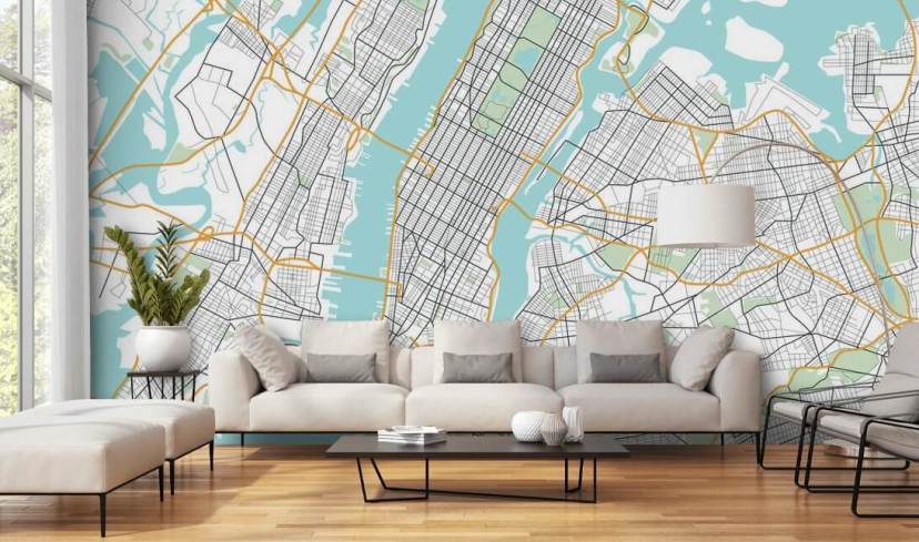 City Map Wallpaper New GIVLWF World Map Photo Wallpaper Photo, Simple