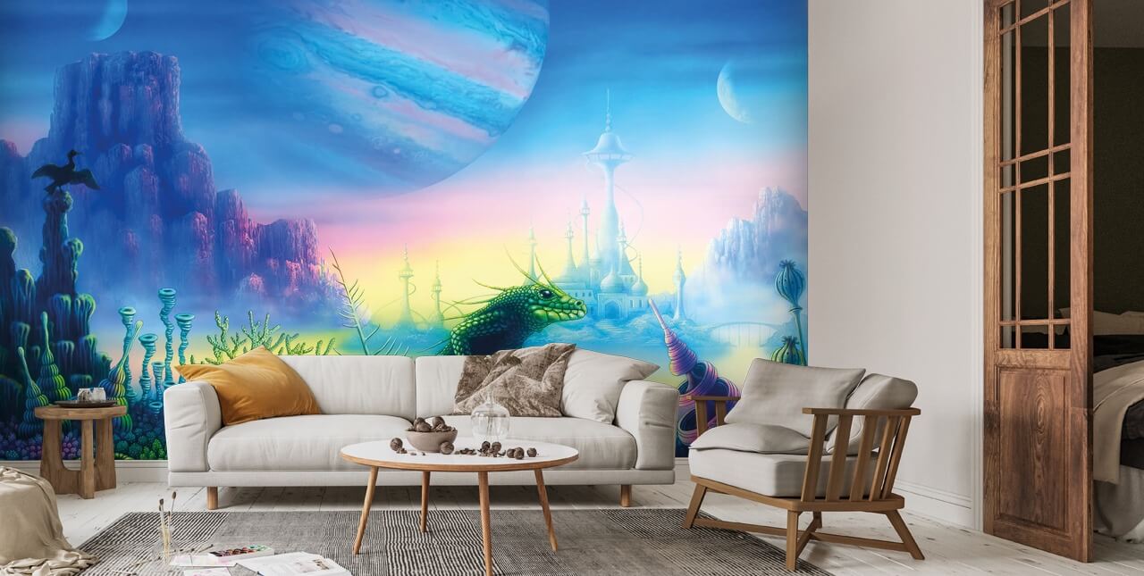 Deep Range Wall Mural | Wallsauce US