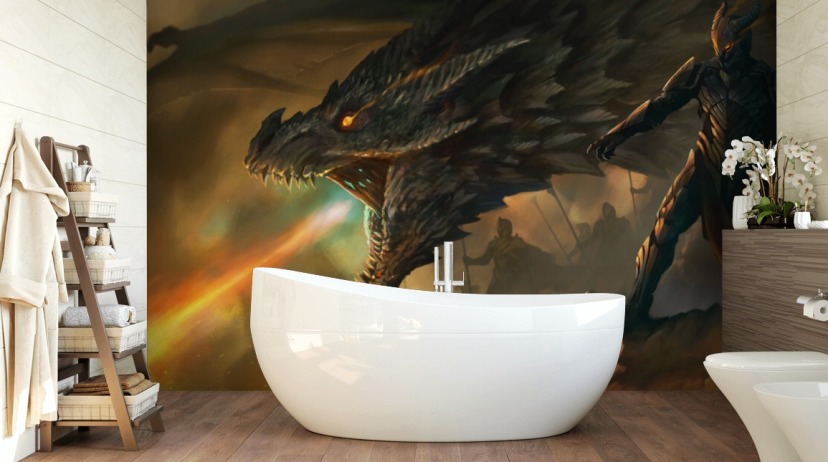 Dragon Wallpaper & Wall Murals | Wallsauce UK