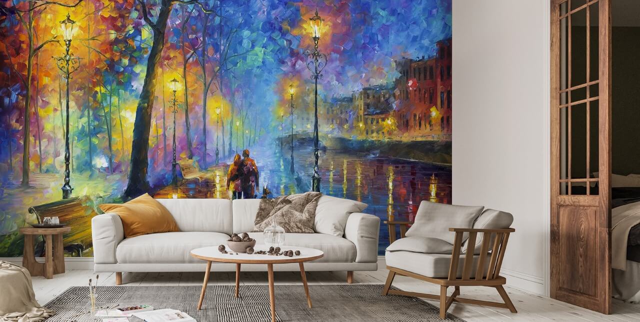 Melody of the Night Wall Mural | Wallsauce US