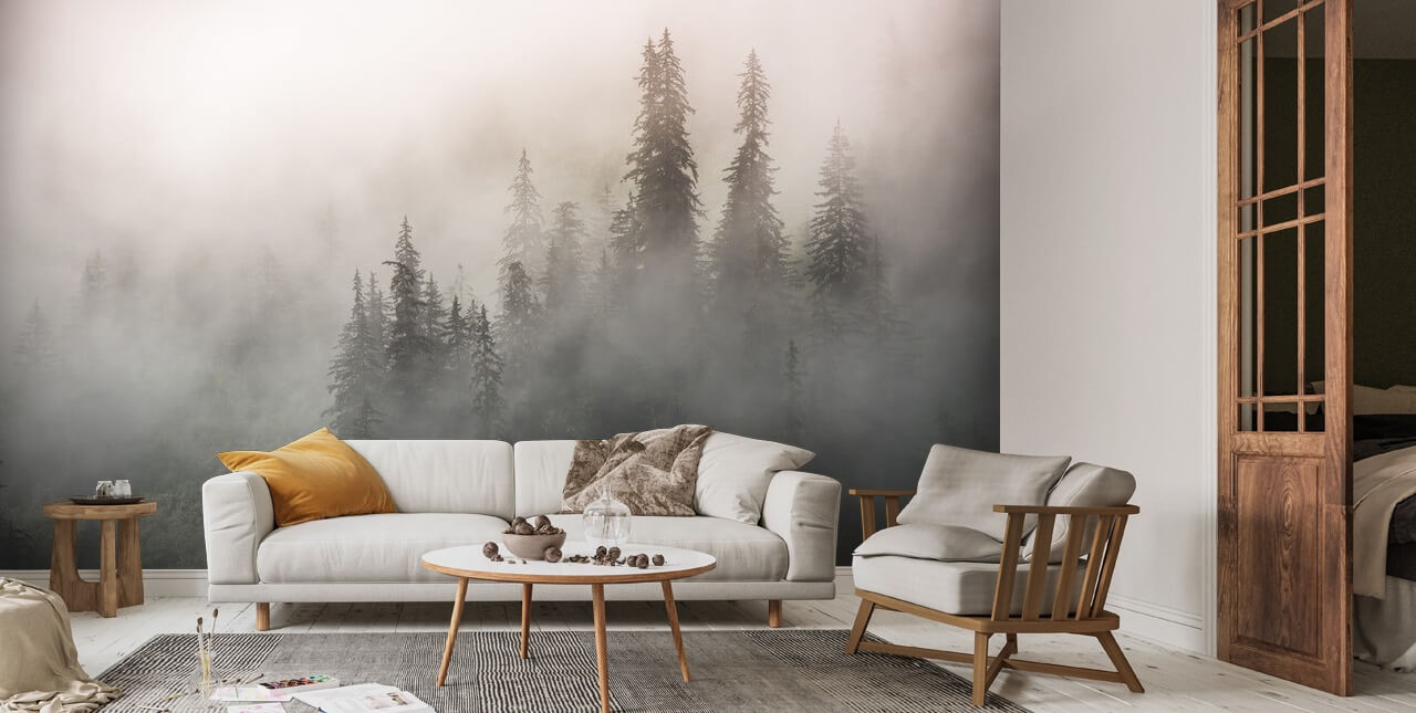 Alaska Rainforest Wall Mural | Wallsauce US