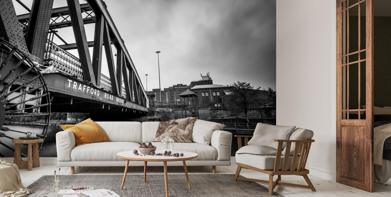 Trafford Road Bridge Wall Mural | Wallsauce US