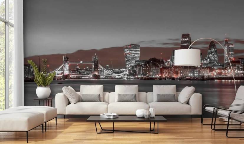 London Wallpaper & Wall Murals | Wallsauce UK