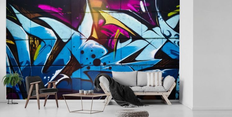 Graffiti Wallpaper & Street Art Wall Murals | Wallsauce US