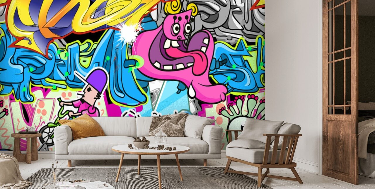 Urban Graffiti Wallpaper