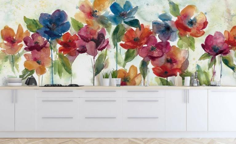 Floral Wallpaper & Flower Wall Murals | Wallsauce UK