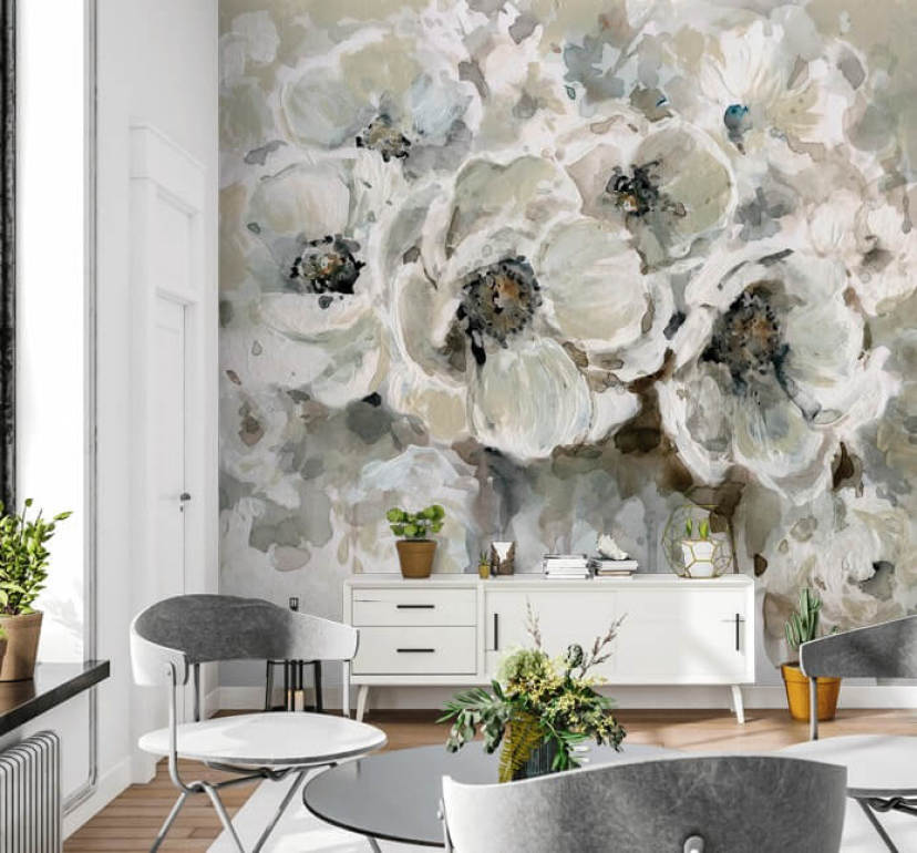 Floral Wallpaper and Flower Wall Murals | Wallsauce UK