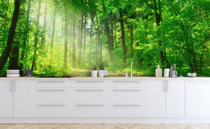 Green Wallpaper Green Wall Murals | Wallsauce UK