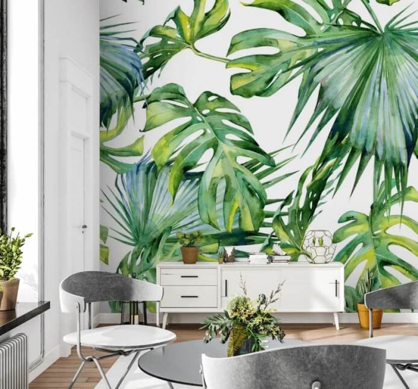 Leaf Wallpaper Design 64 Wallpaper Ideas That Will Dress Up Your Walls