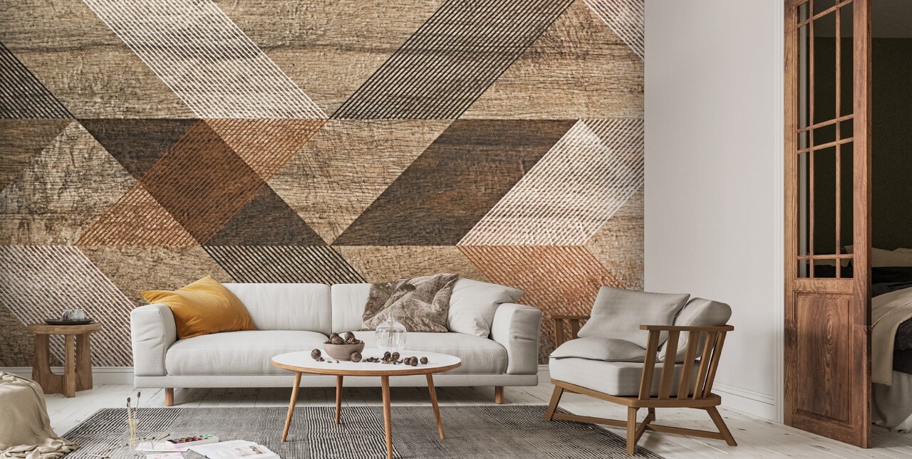 Mosaic Tiles Wallpaper Mural | Wallsauce US