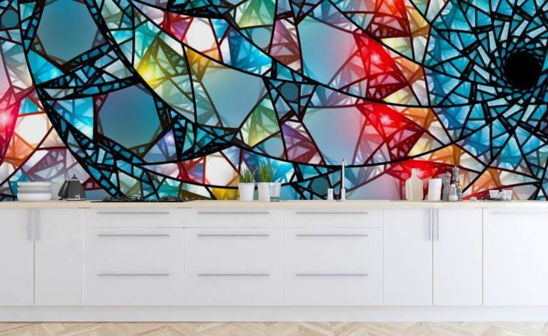 Geometric Wallpaper & Wall Murals | Wallsauce US