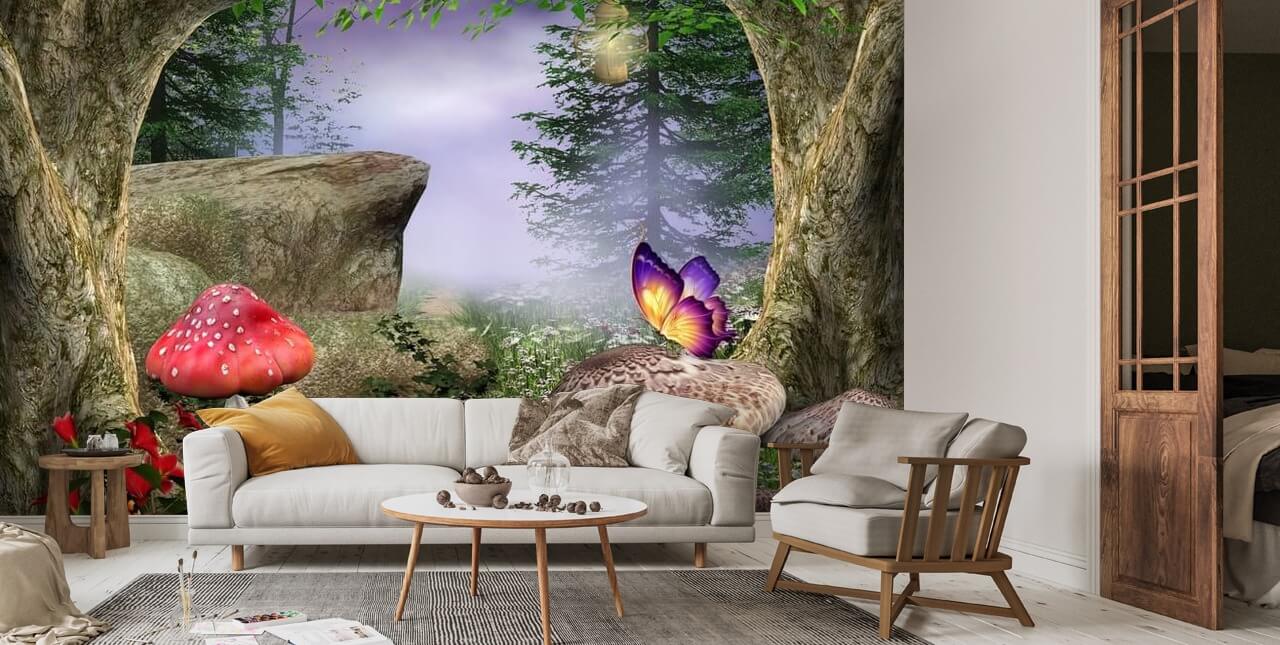 Enchanted nature series - enchanted pathway | Wallsauce UK