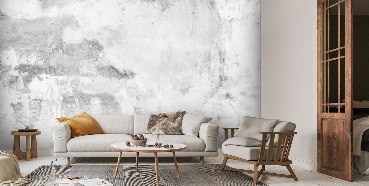 Cement Plaster Effect Wallpaper | Wallsauce UK