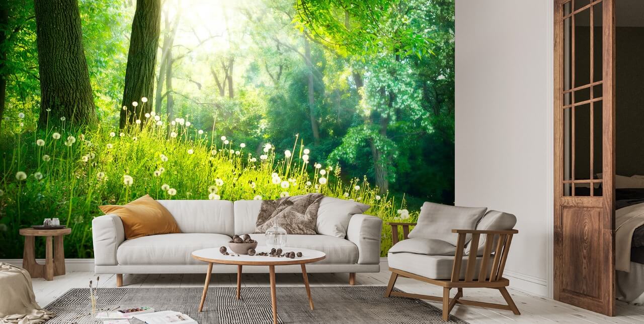 Spring Nature Behang Muurschildering | Wallsauce NL