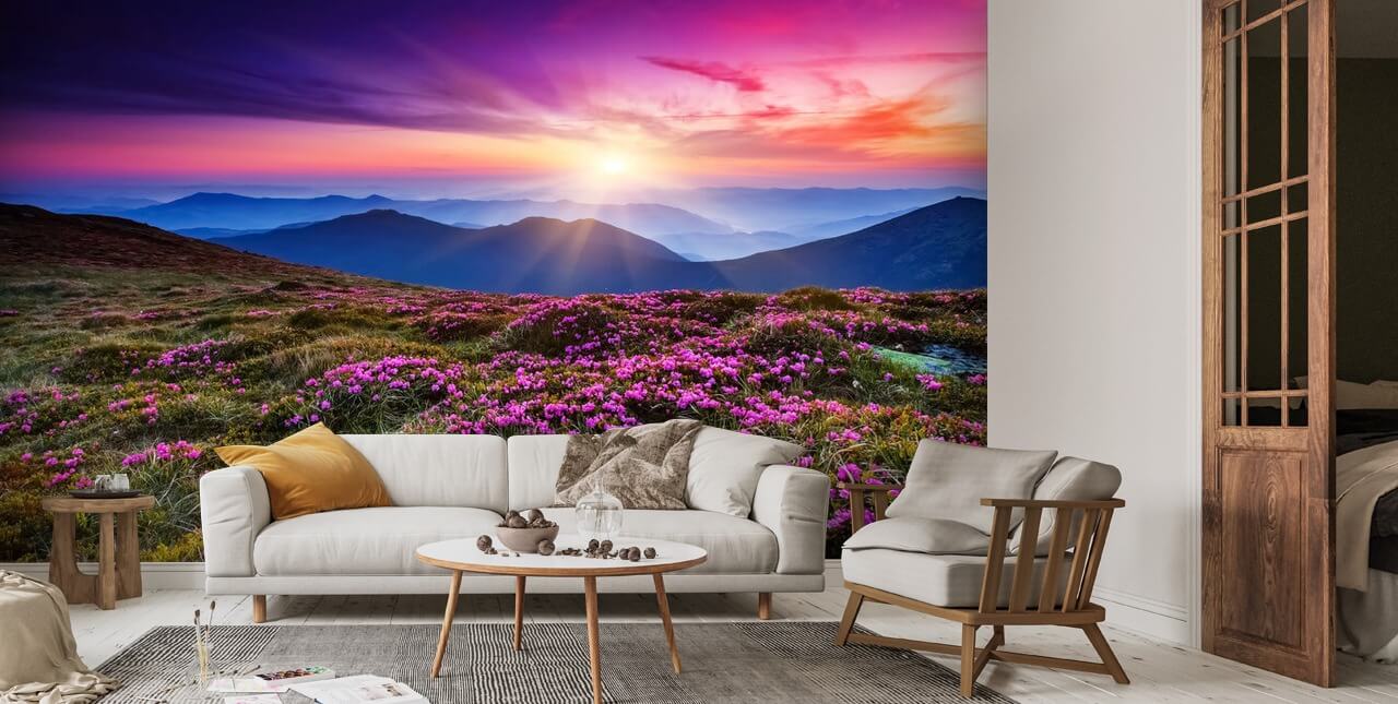 Papel pintado Mundo morado | Wallsauce ES